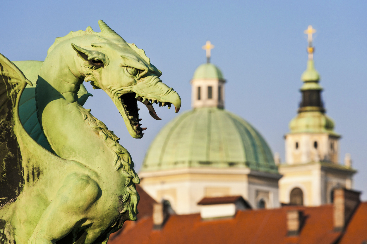 Liubliana, la ciudad del dragón - Me gusta volar
